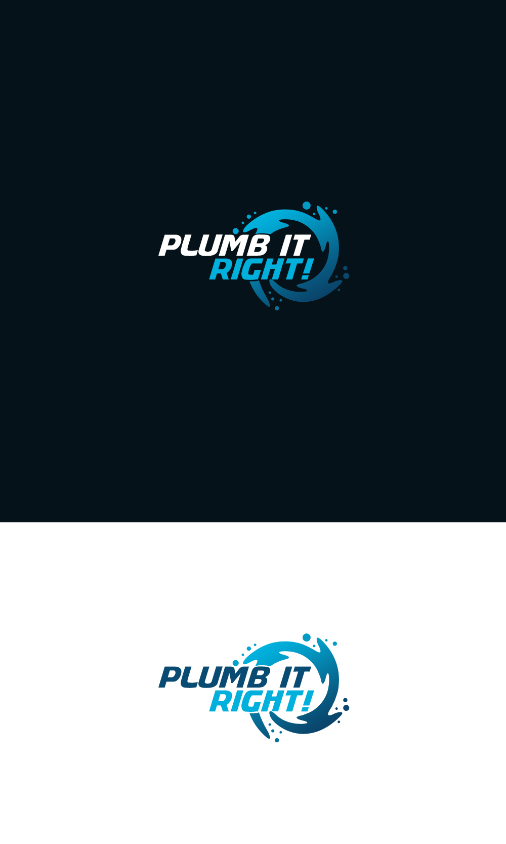 Conservative, Bold, Plumbing Logo Design for Plumb it Right! by logo_s ...