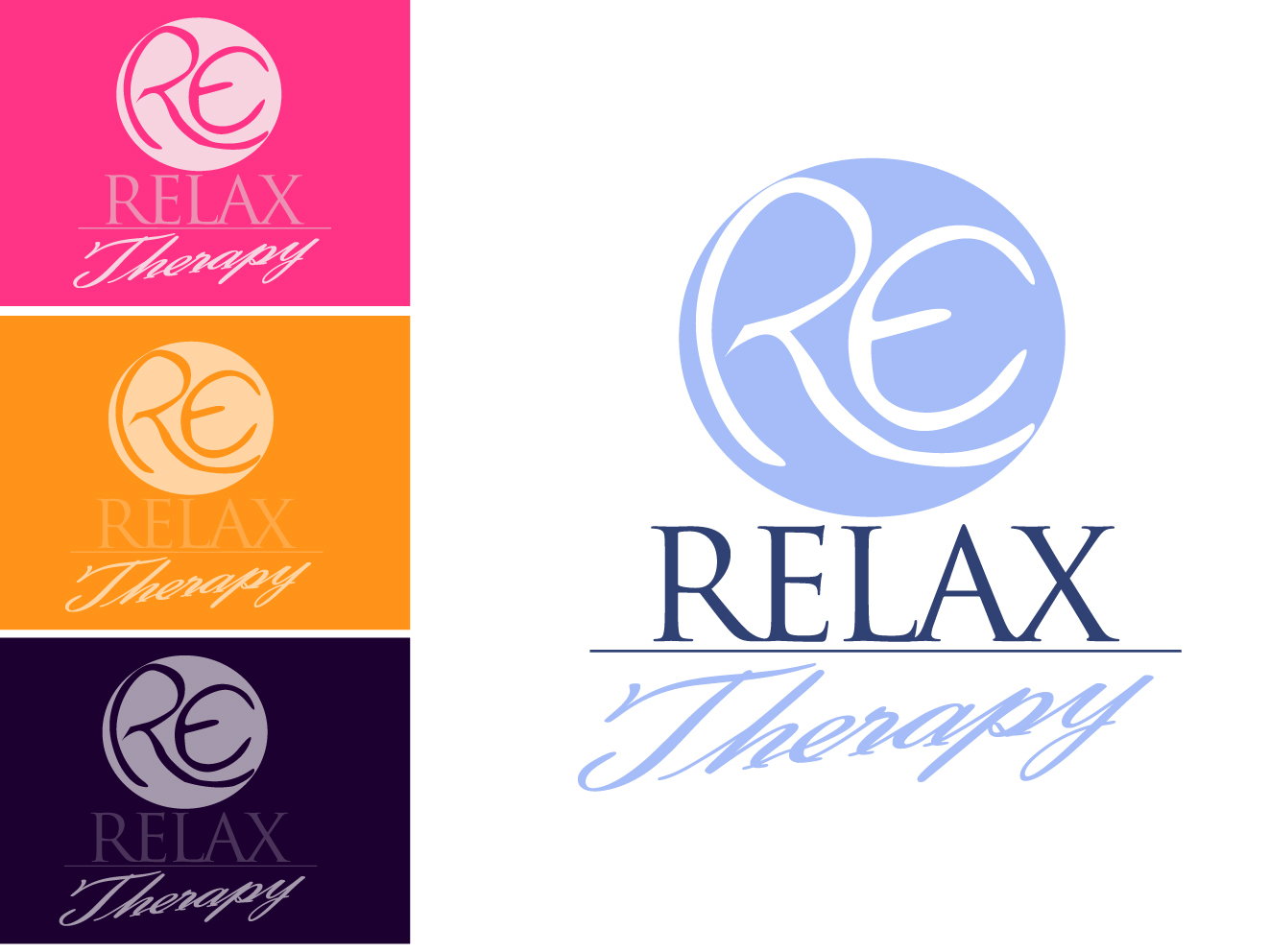 Elegant, Upmarket, Physical Therapy Logo Design for RE Therapy by ...