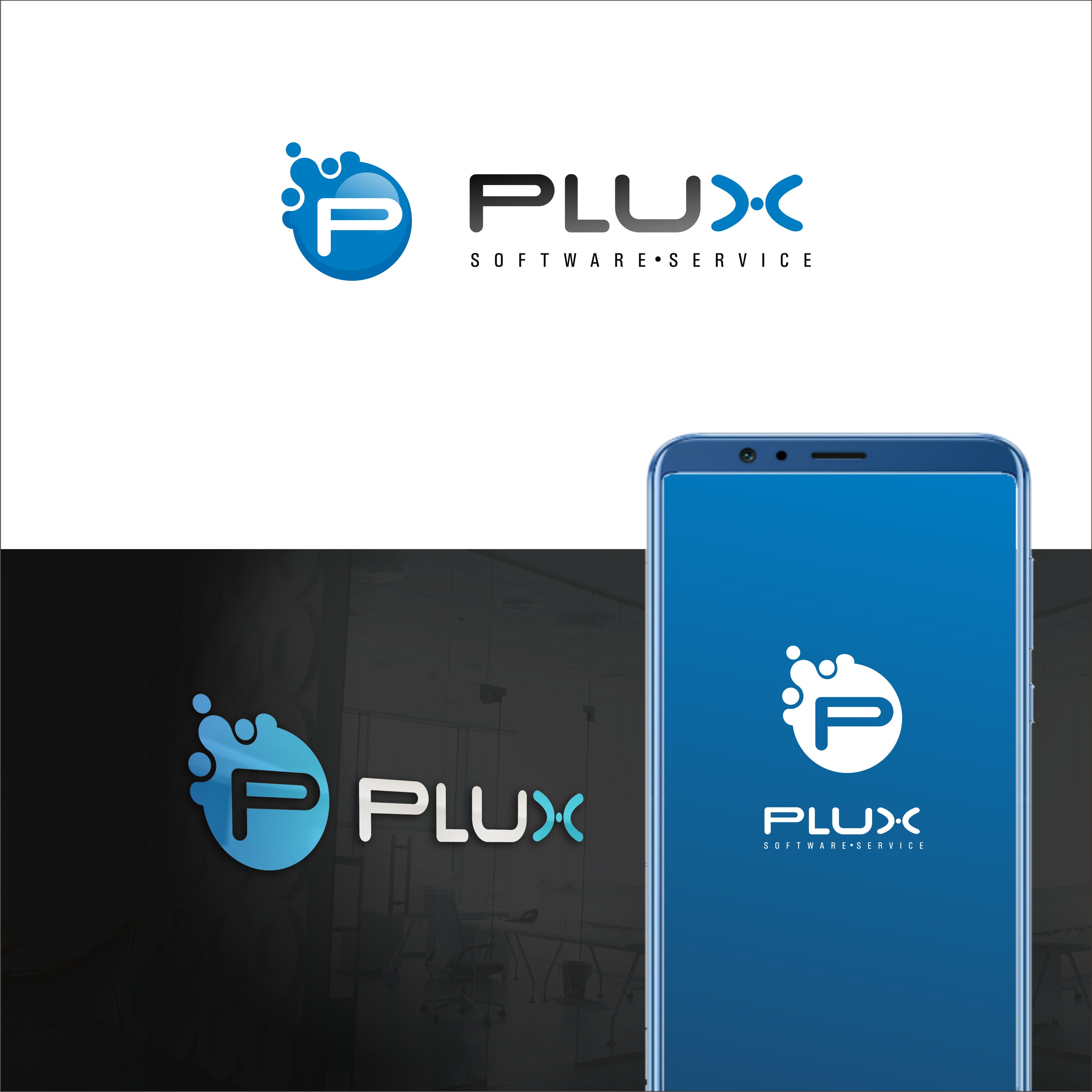 Serious, Conservative, Software Service Logo Design for Plux by ...