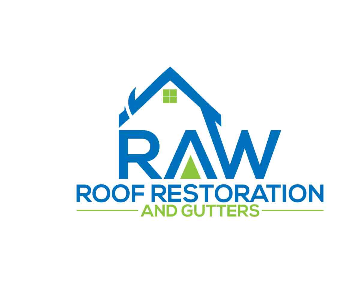 Bold, Professional, Roofing Logo Design for RAW Roof Restoration and ...
