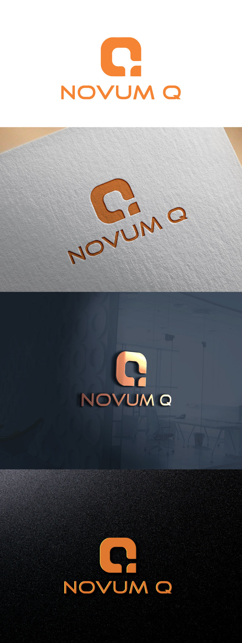 Professional, Colorful, Information Technology Logo Design for NOVUM Q ...