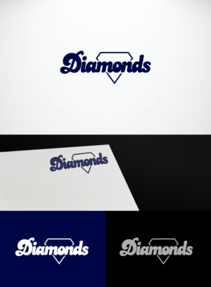 Diamonds Fastpitch Softball | 58 Logo Designs for Diamonds