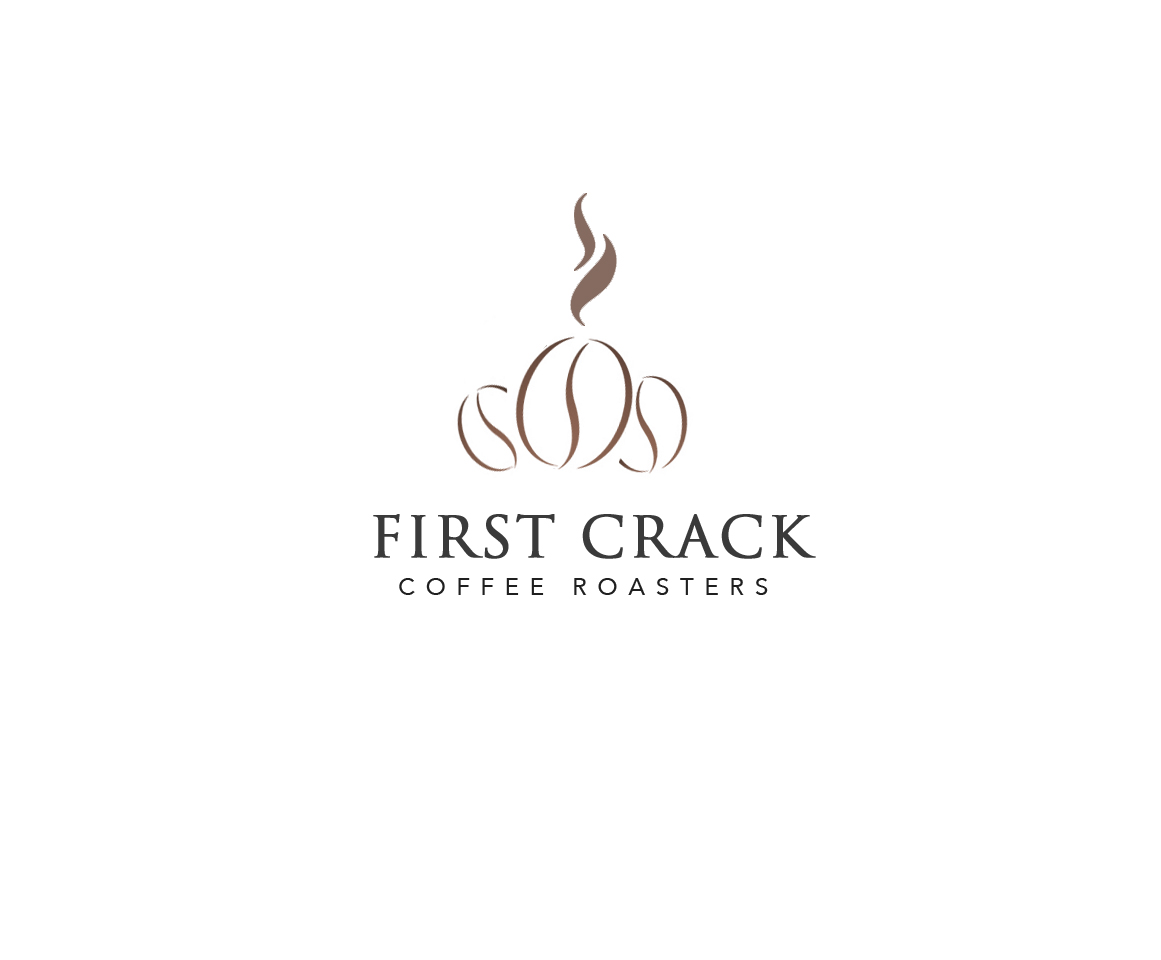 Logo Design for First Crack - coffee roasters- by oceandeep | Design ...