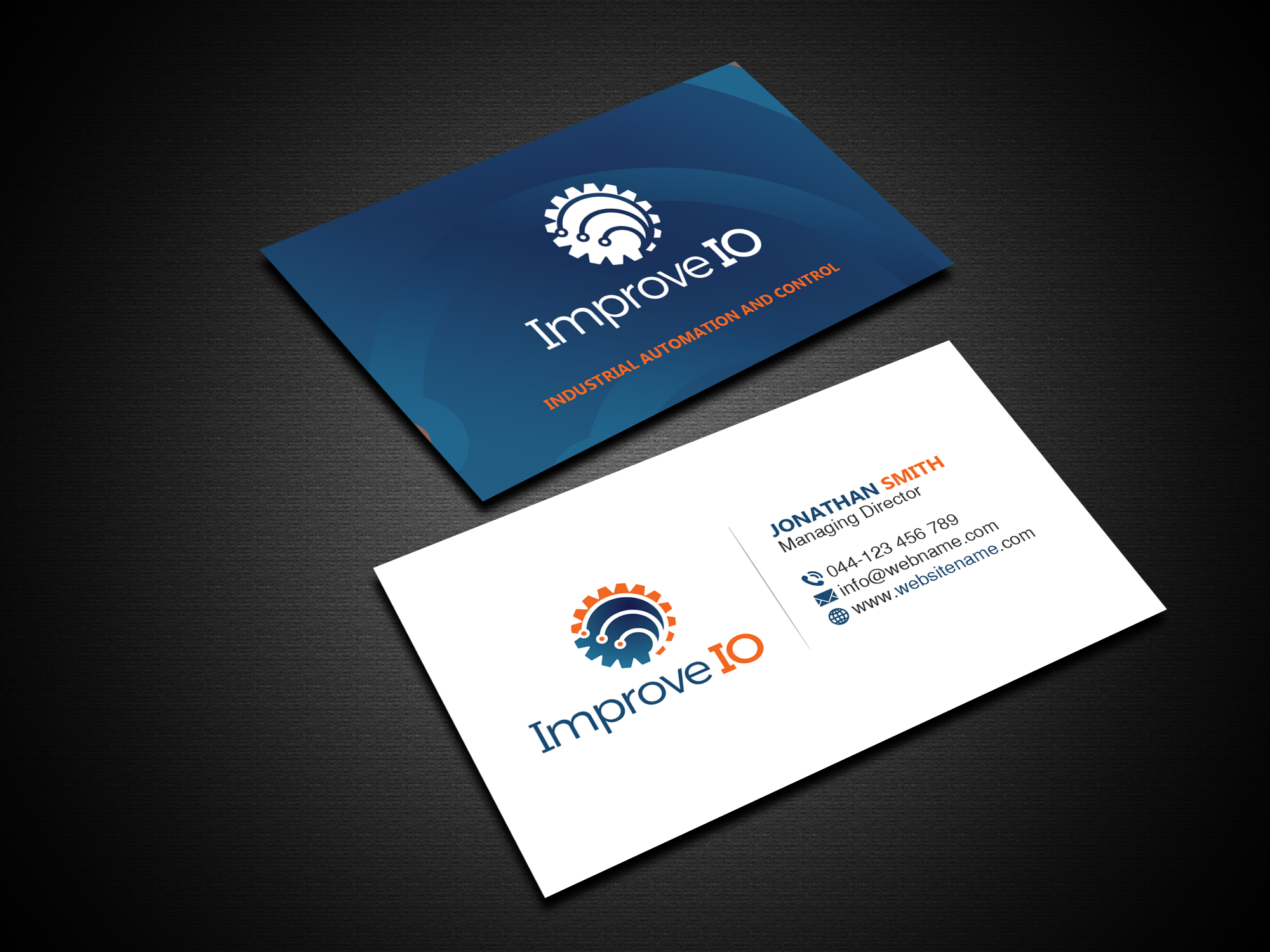 Bold, Professional, Engineering Business Card Design for a Company by ...