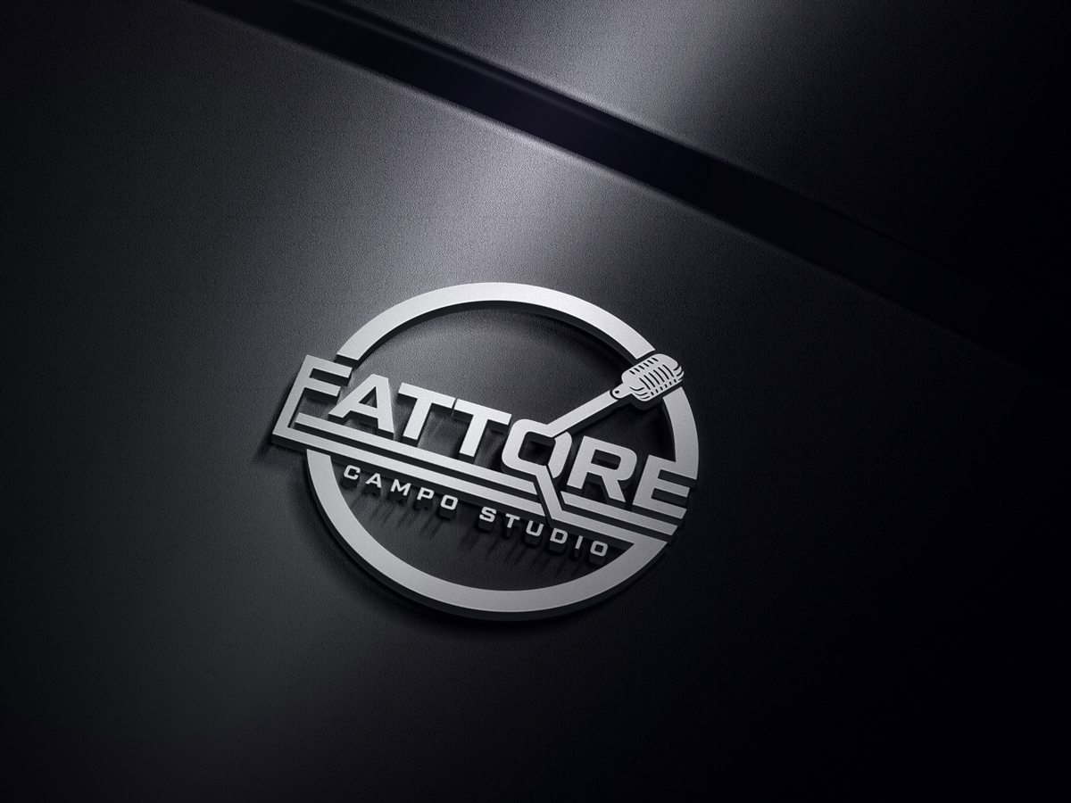 Upmarket, Playful, Recording Studio Logo Design for Fattore Campo ...