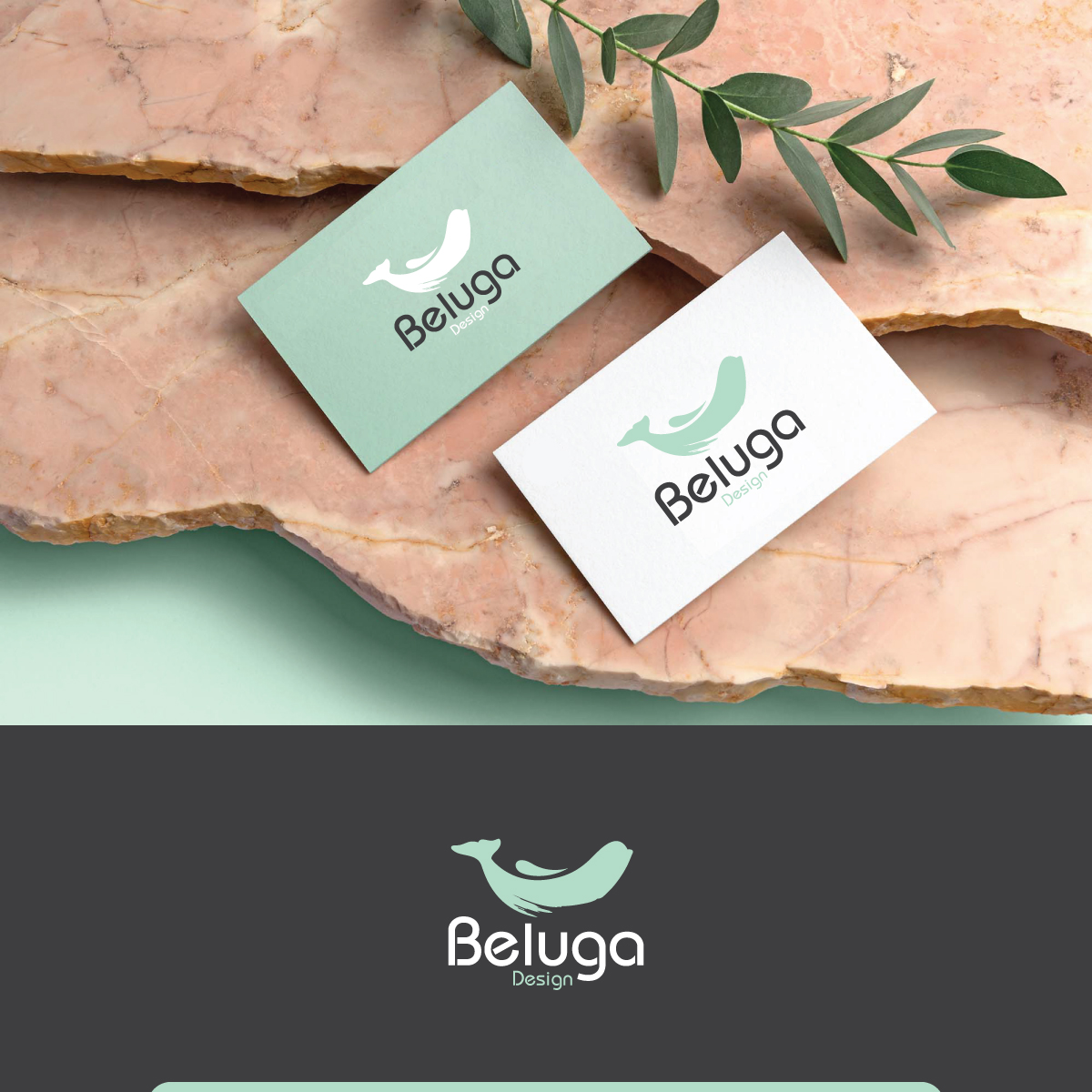 Modern, Playful Logo Design for Beluga Design by FourtuneDesign ...