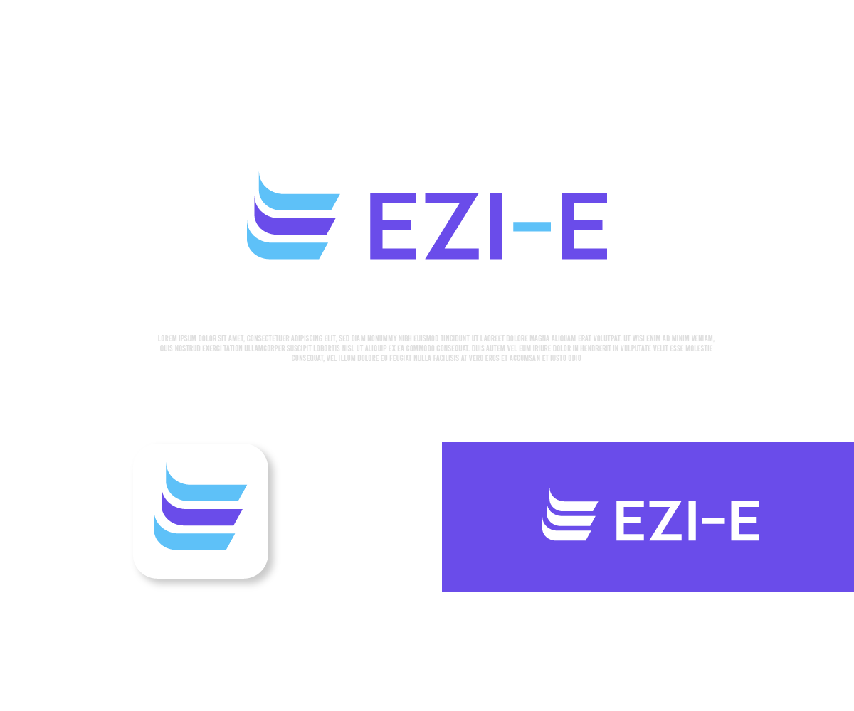 Modern, Bold Logo Design for EZI-E by Ng V Duc | Design #24680291