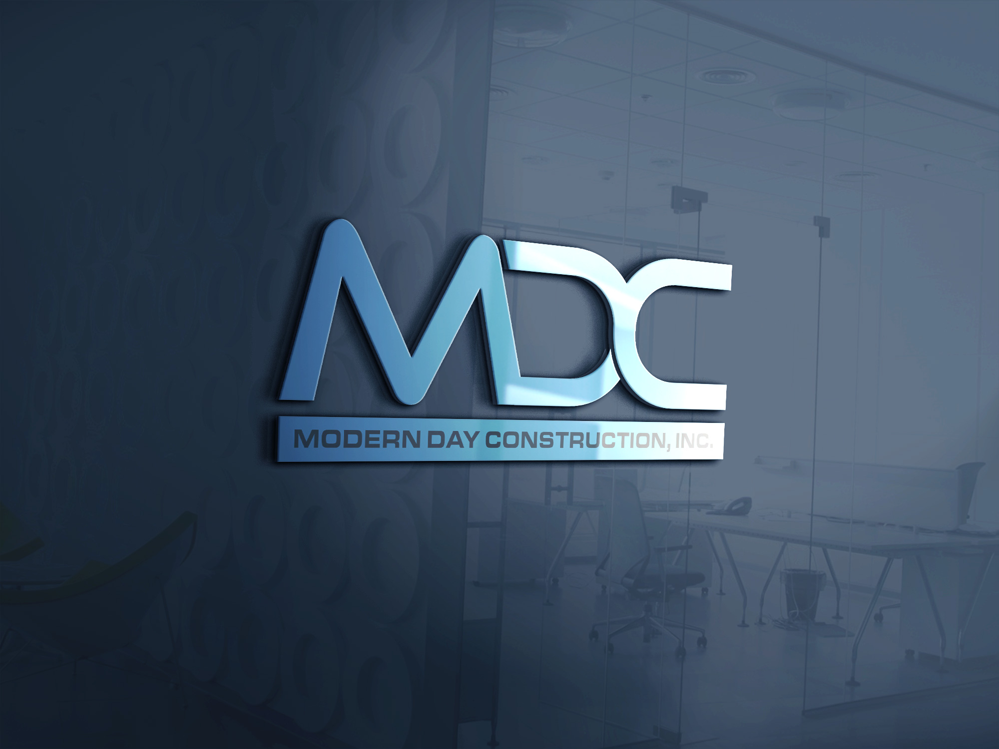 Modern, Professional Logo Design for MDC / Modern Day Construction, Inc ...