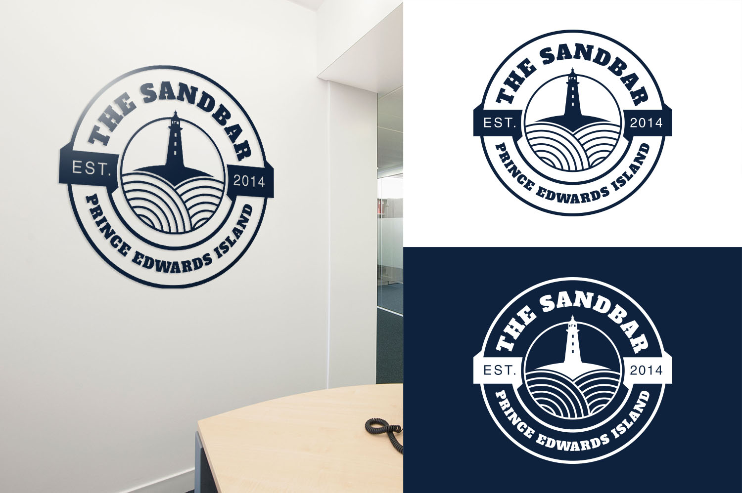 Logo Design for The Sandbar / Prince Edwards Island / Est. 2014 by MT ...