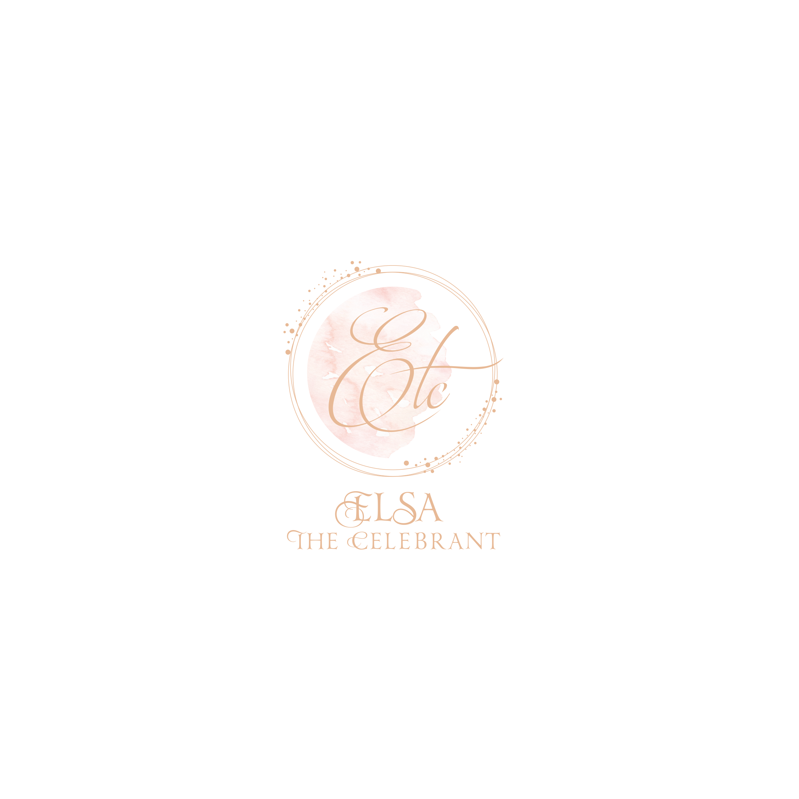 Elegant, Traditional Logo Design for Elsa the Celebrant and somewhere ...