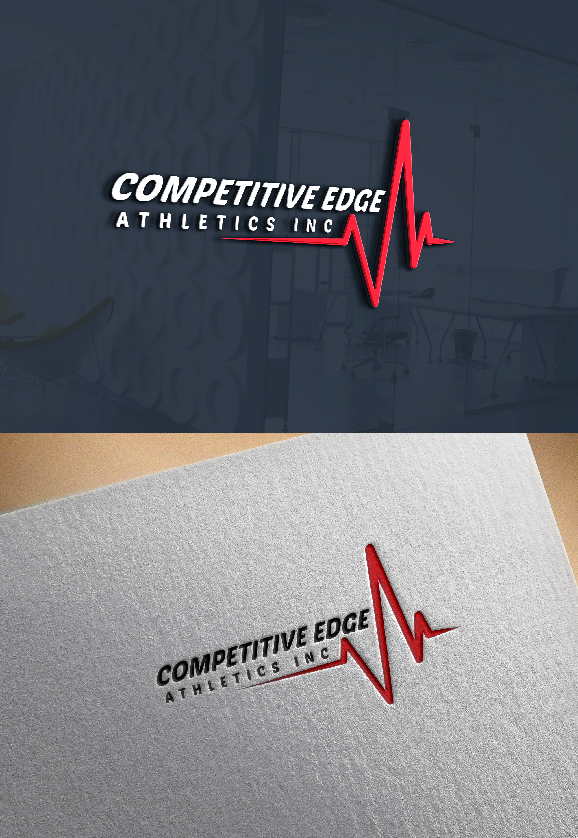 Logo Design for Competitive Edge Athletics Inc (or) CE Athletics Inc by ...