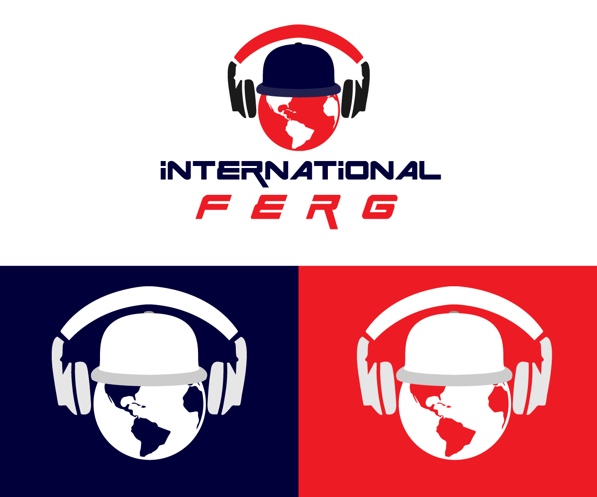 Modern, Bold, Entertainment Industry Logo Design for International Ferg ...