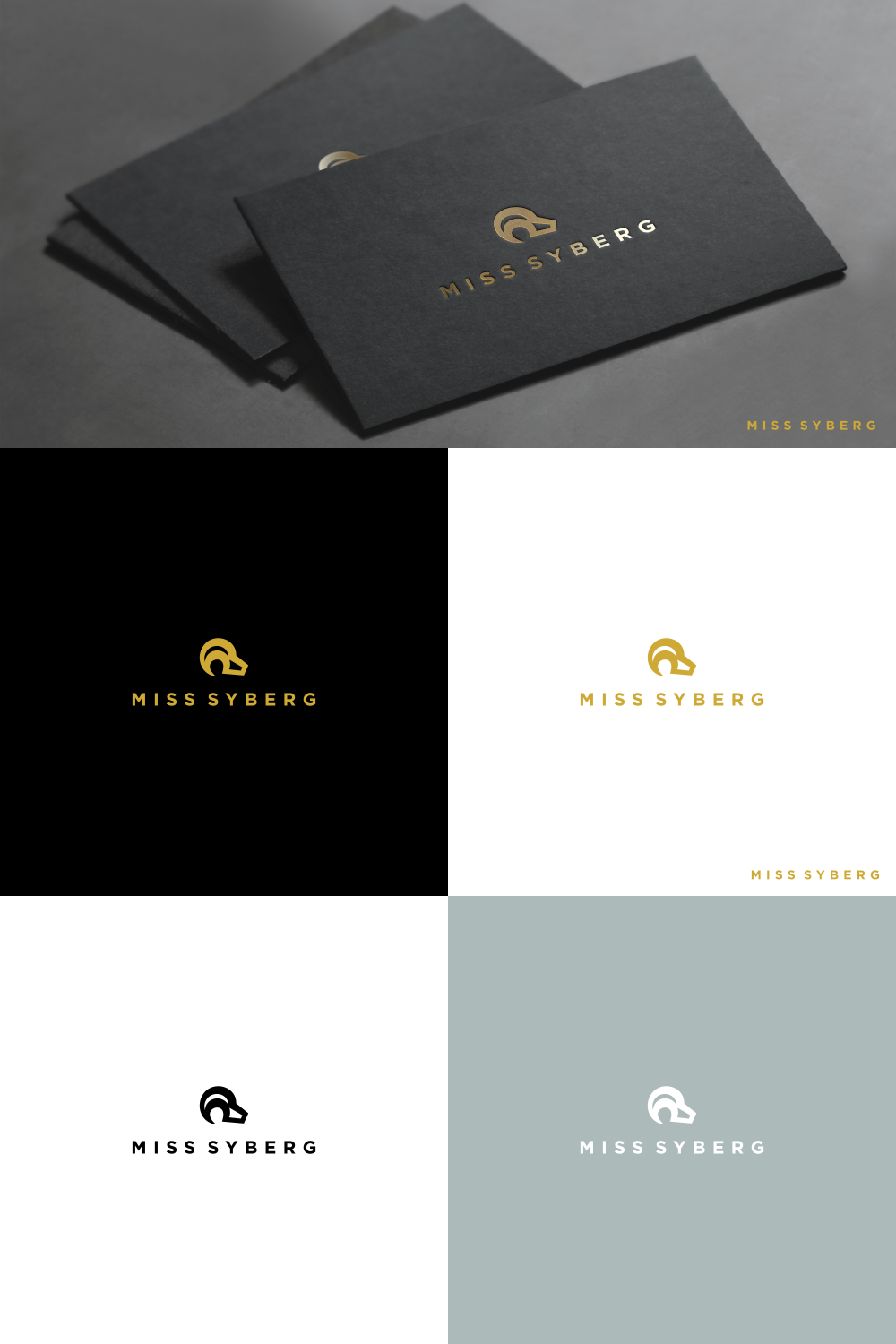 Serious, Professional Logo Design for Miss Syberg by ZiangArt_Studio ...