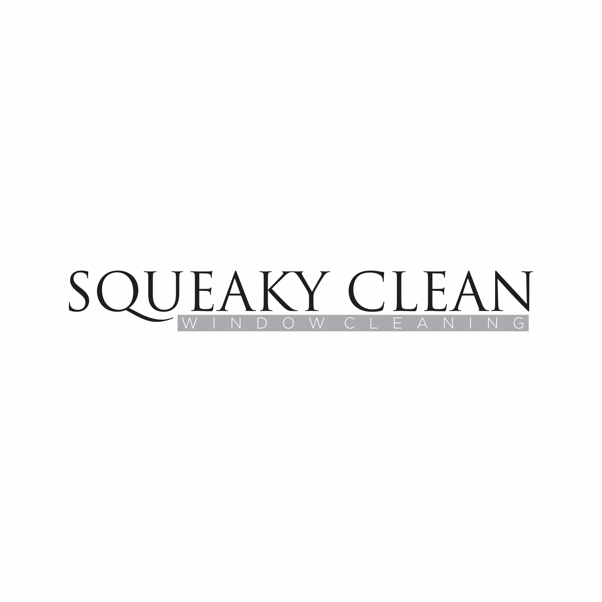 Logo Design for Squeaky Clean Window Cleaning by Aby 3 | Design #24705955