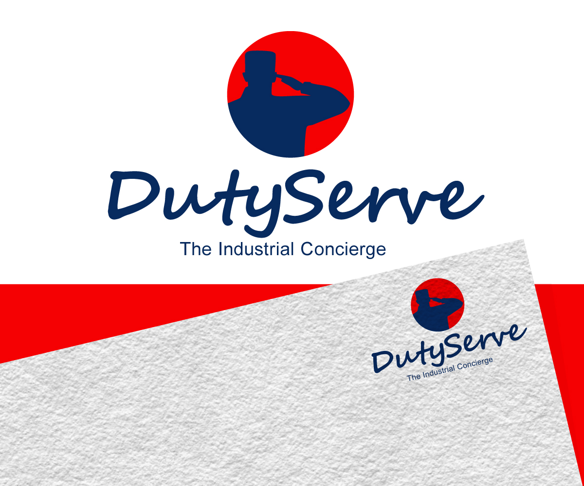 Logo Design for "DutyServe" in text and the logo placed either above or ...