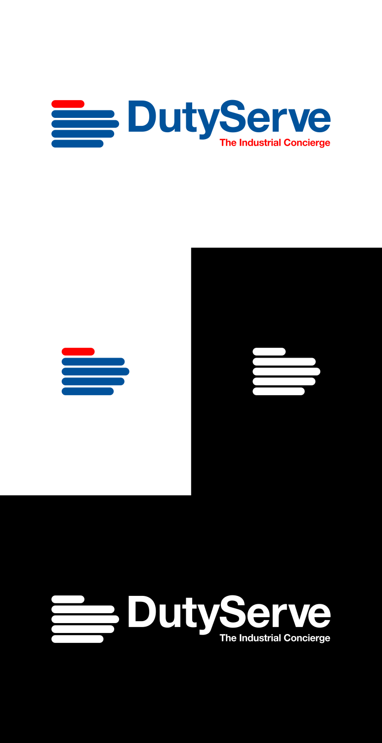 Logo Design for "DutyServe" in text and the logo placed either above or ...