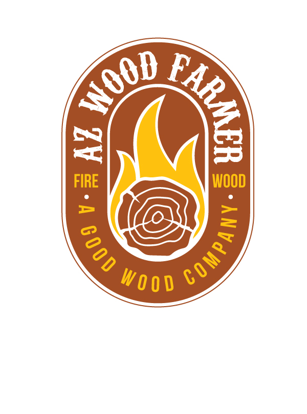 Logo Design for AZ WOOD FARMER FIREWOOD slogan....A GOOD WOOD COMPANY ...