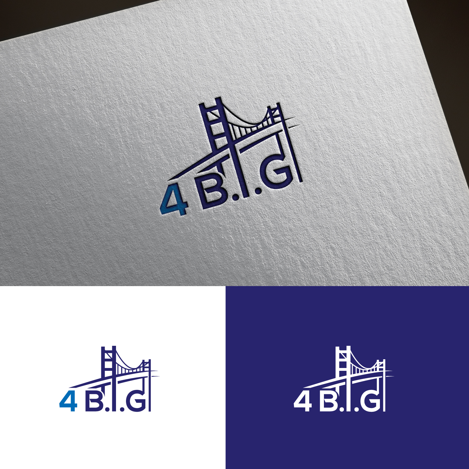 Logo Design for 4 B.I.G by sankar999 | Design #24693846