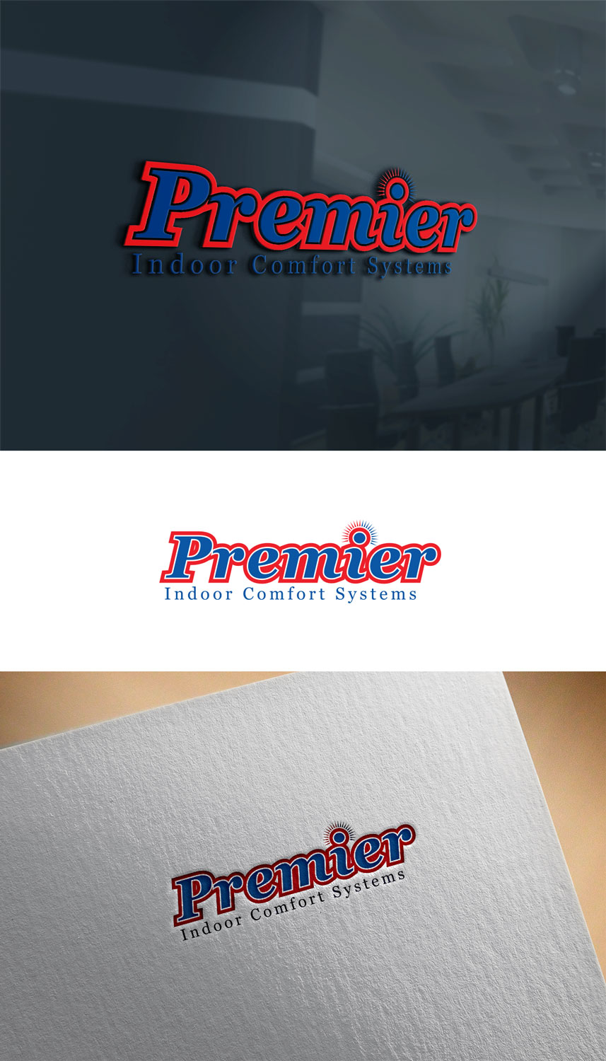 Bold, Serious, Air Conditioning Logo Design for Premier Indoor Comfort ...