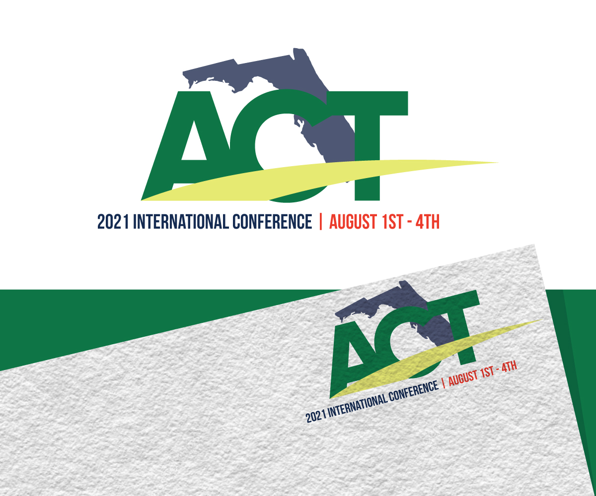 Bold, Playful Logo Design for ACT 2021 International Conference ...