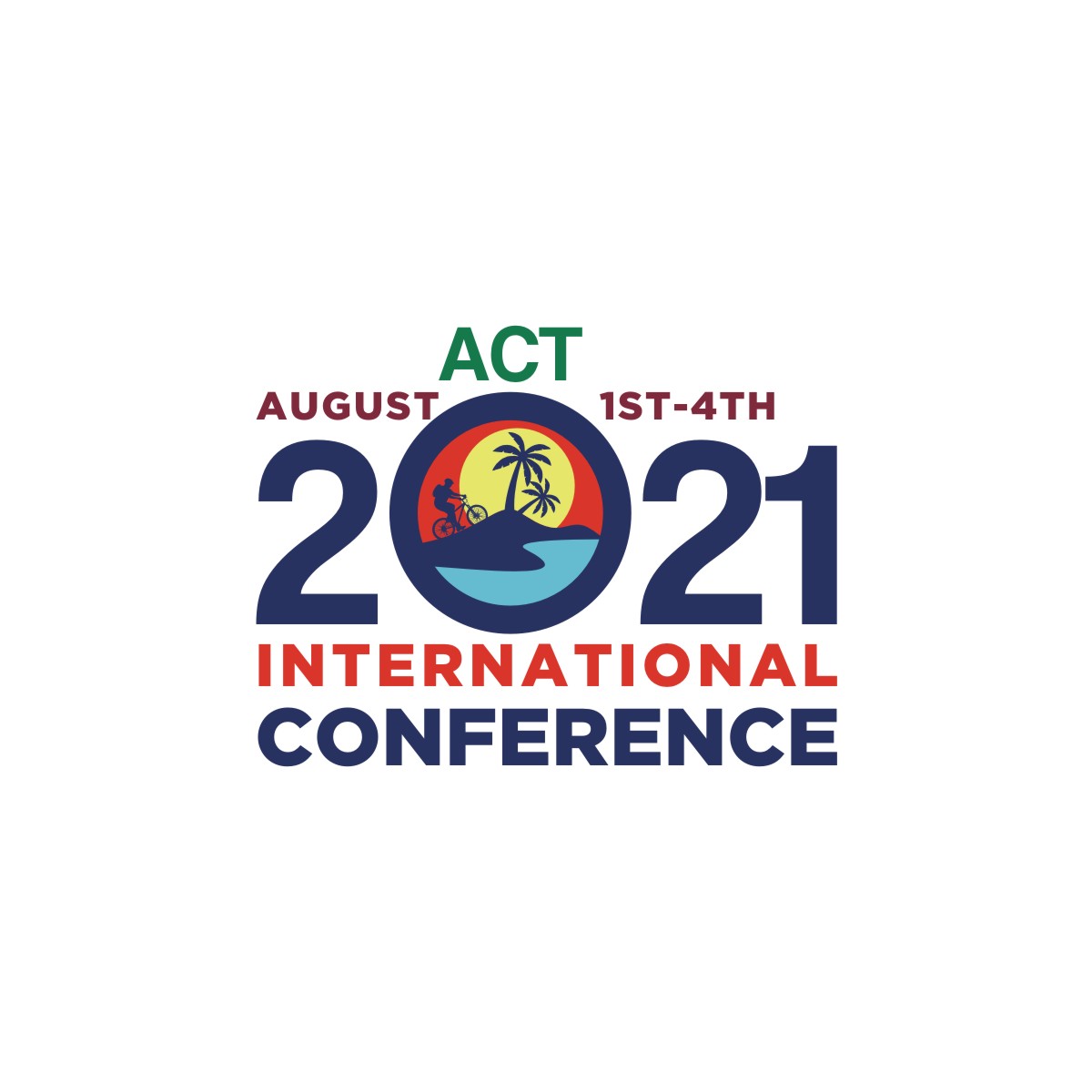 Bold, Playful Logo Design for ACT 2021 International Conference ...