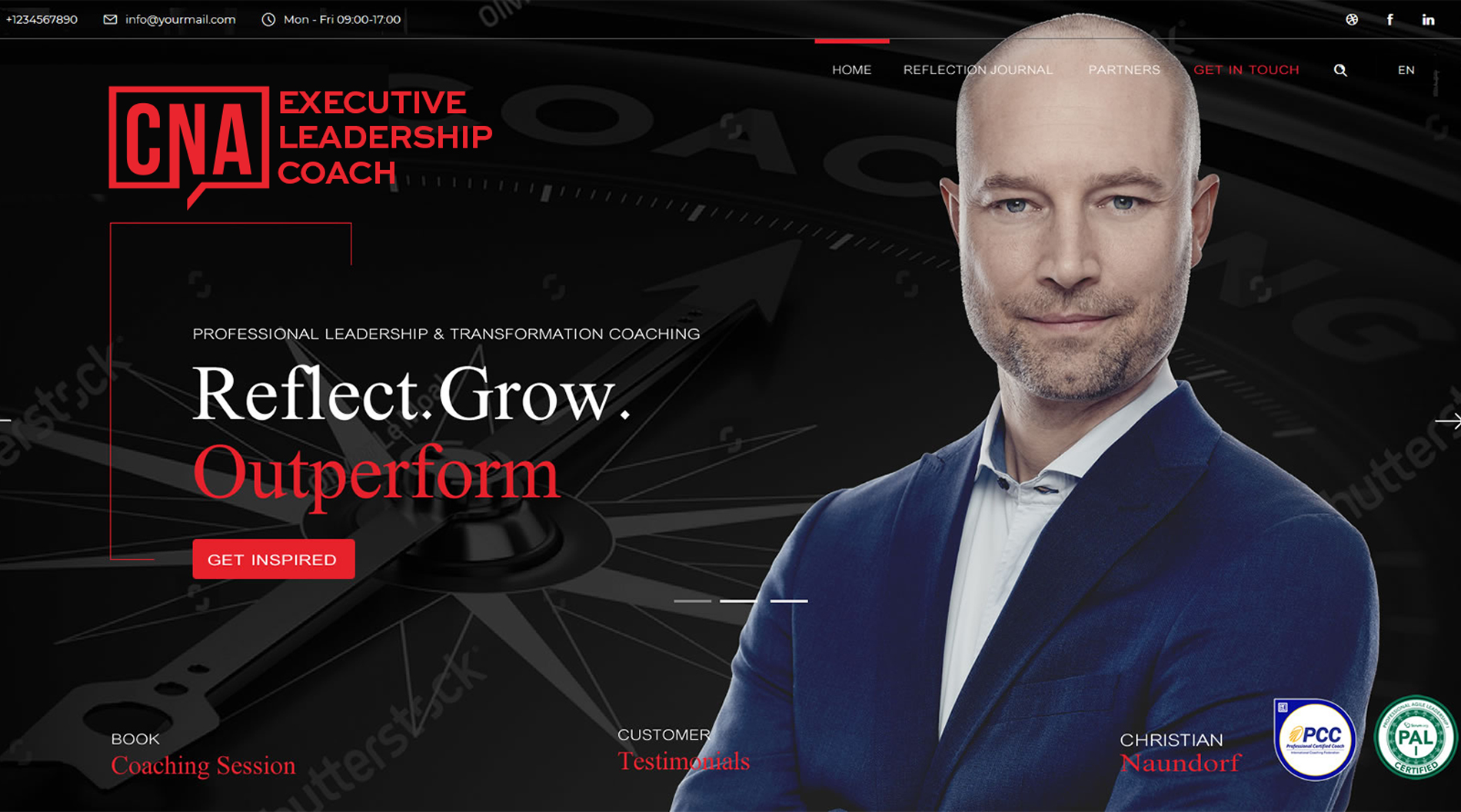 Upmarket, Serious, Management Consulting Logo Design for "Executive ...