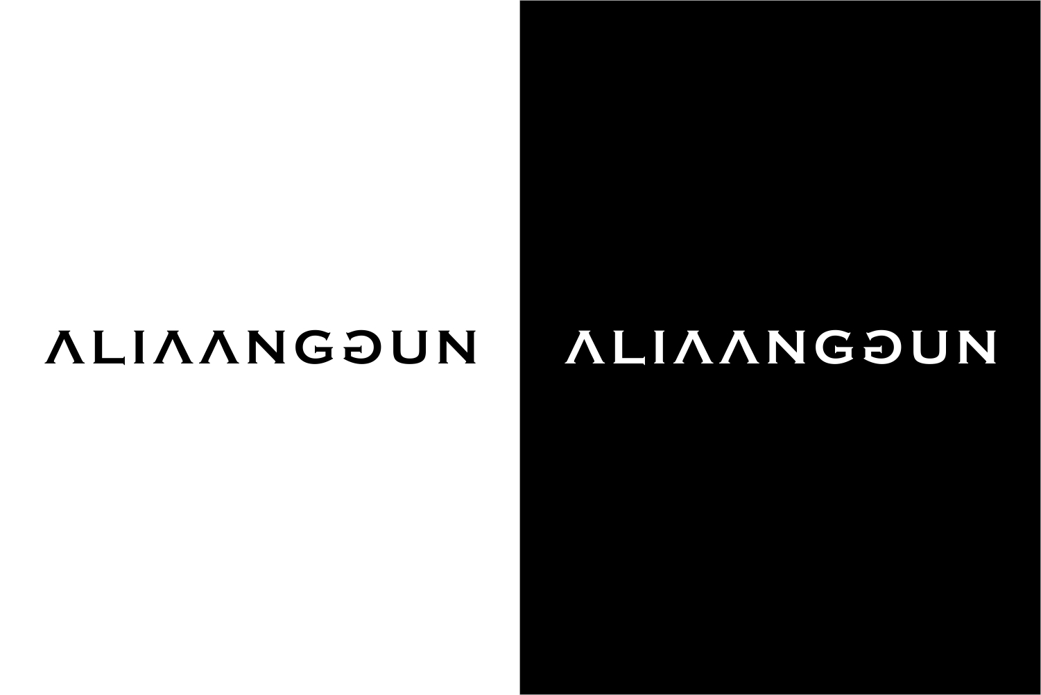 Logo Design for ALIAANGGUN by Jenny | Design #24727845