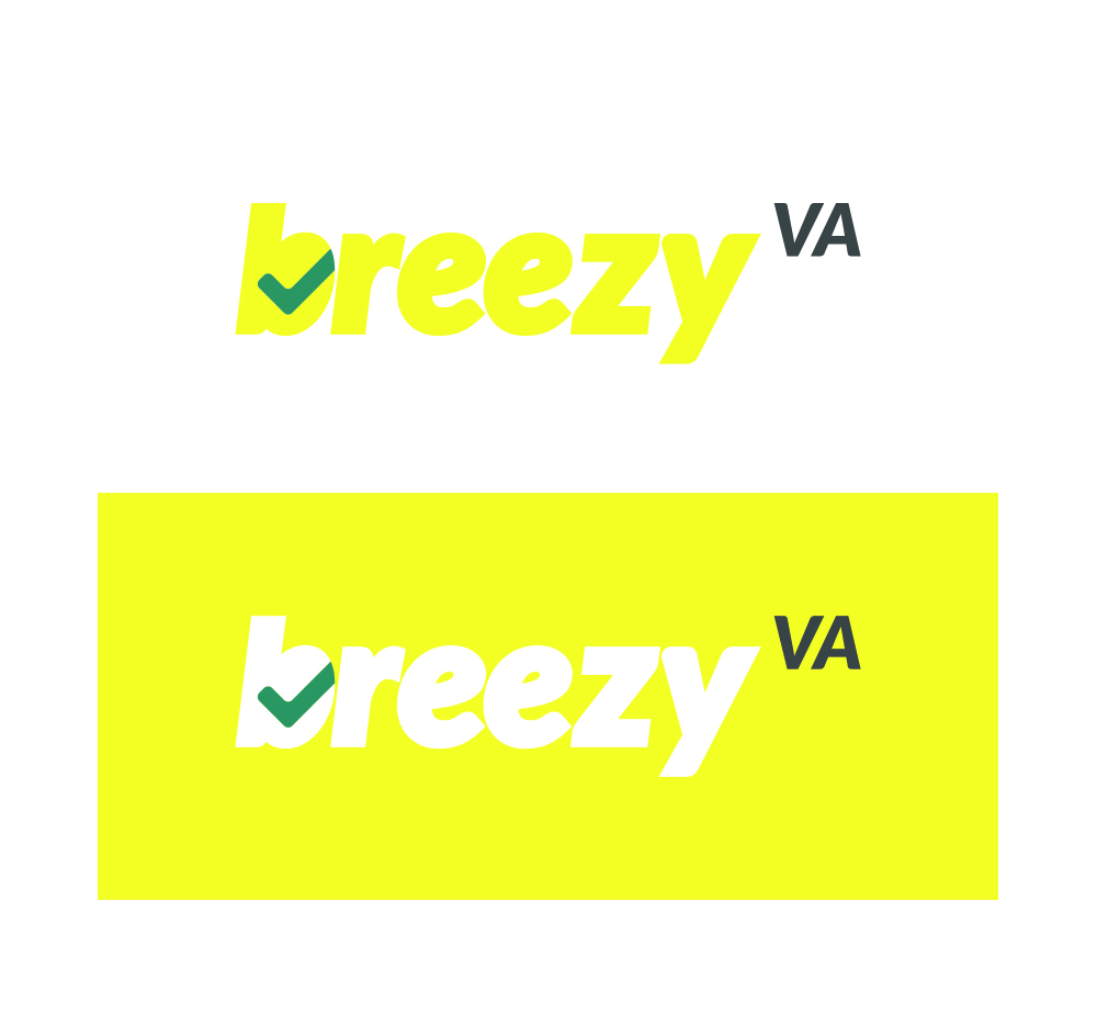 Elegant, Playful Logo Design for Breezy VA by Filo F | Design #24730239
