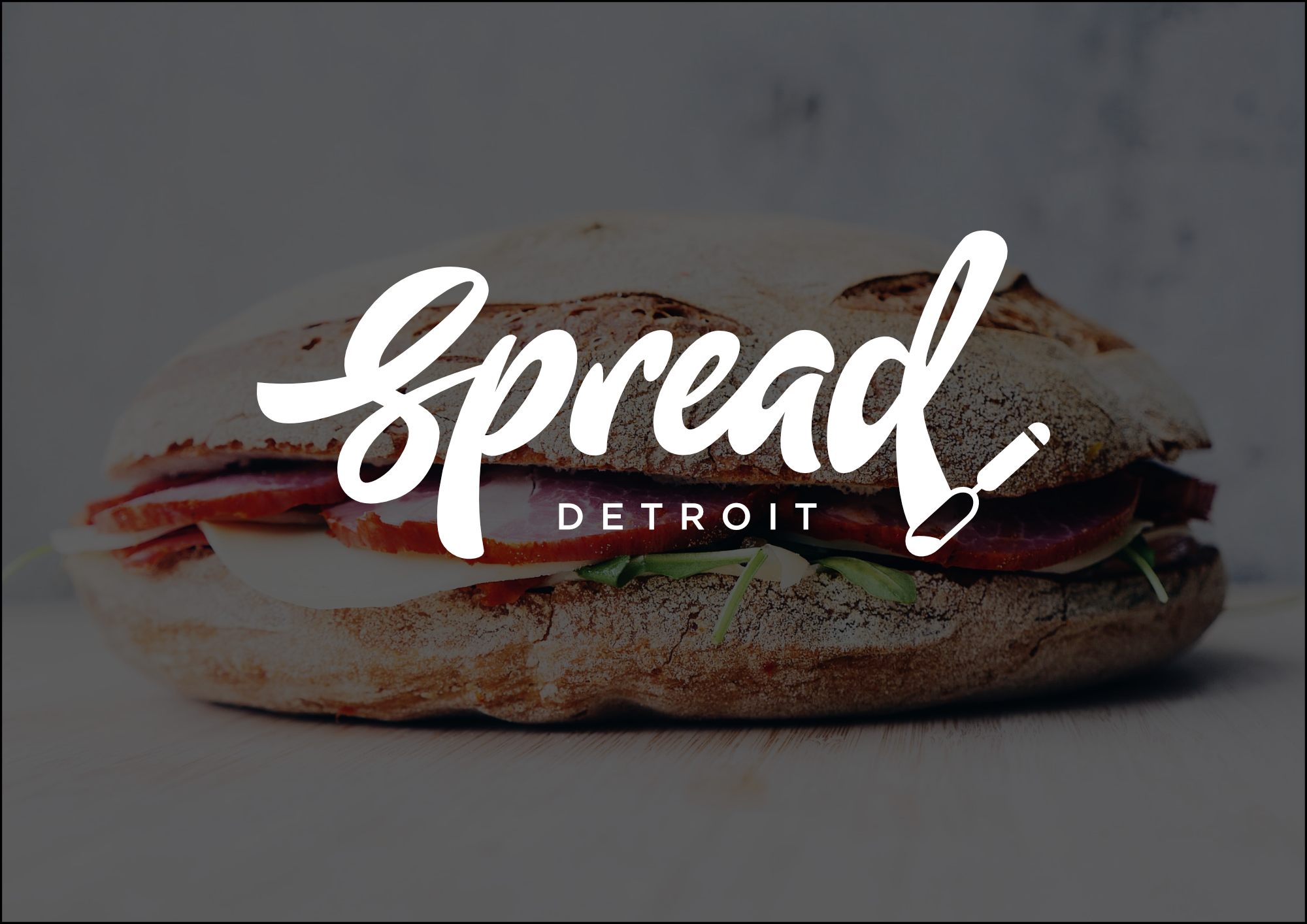 Food blog Logo Design for "Spread Detroit" by Stobart Creative | Design ...