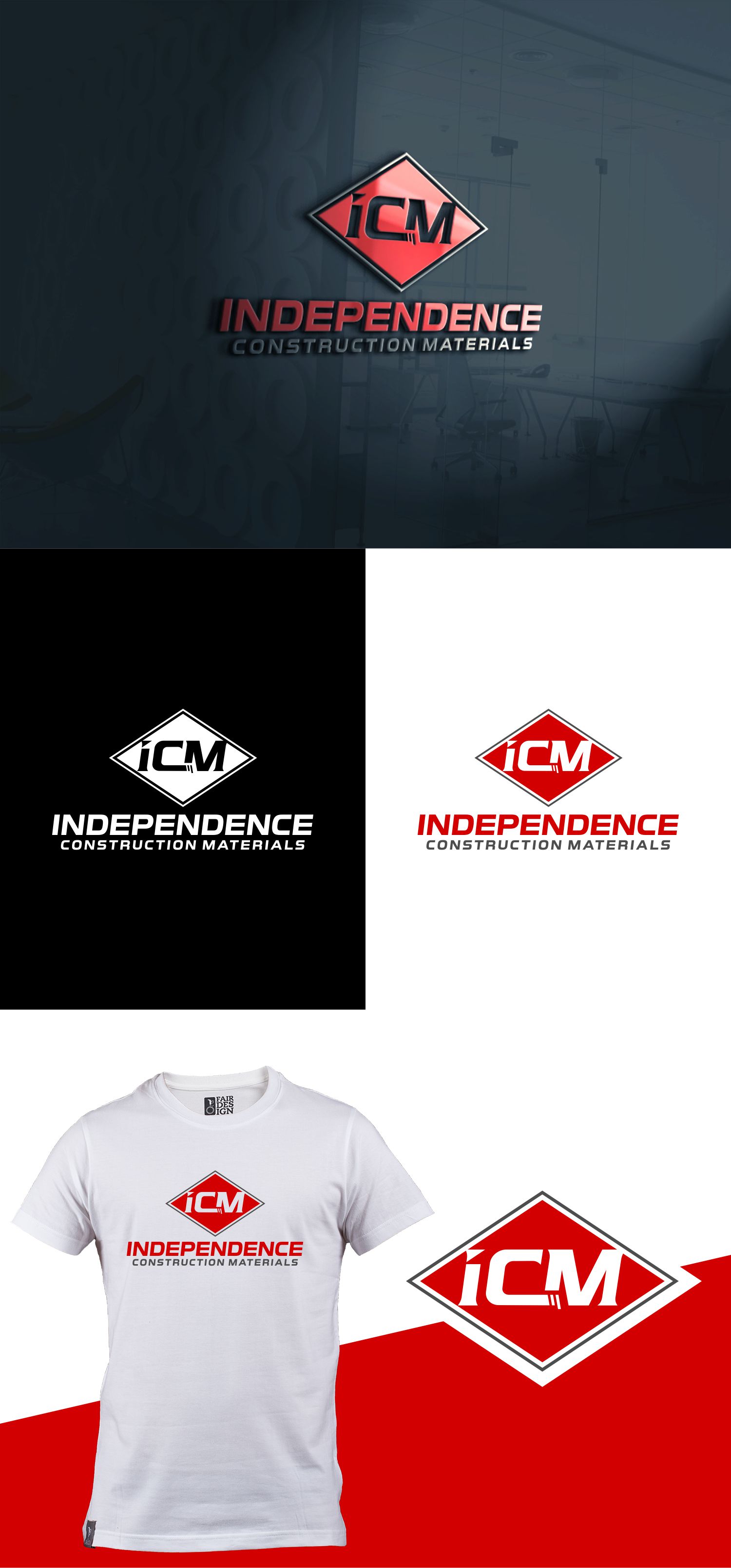 Logo Design for Independence Construction Materials by Apple Dsigner ...
