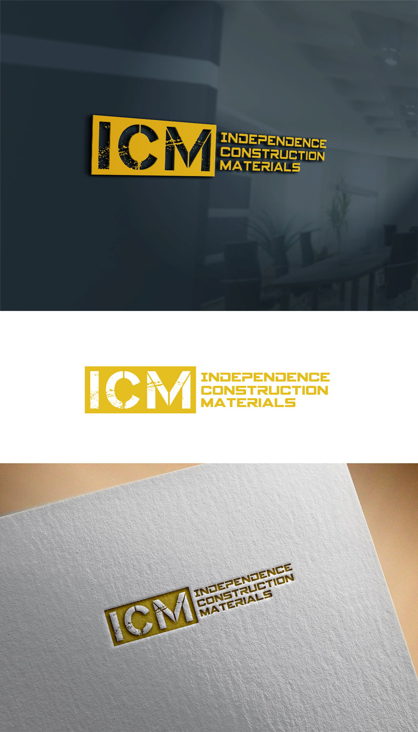 Logo Design for Independence Construction Materials by logograph ...