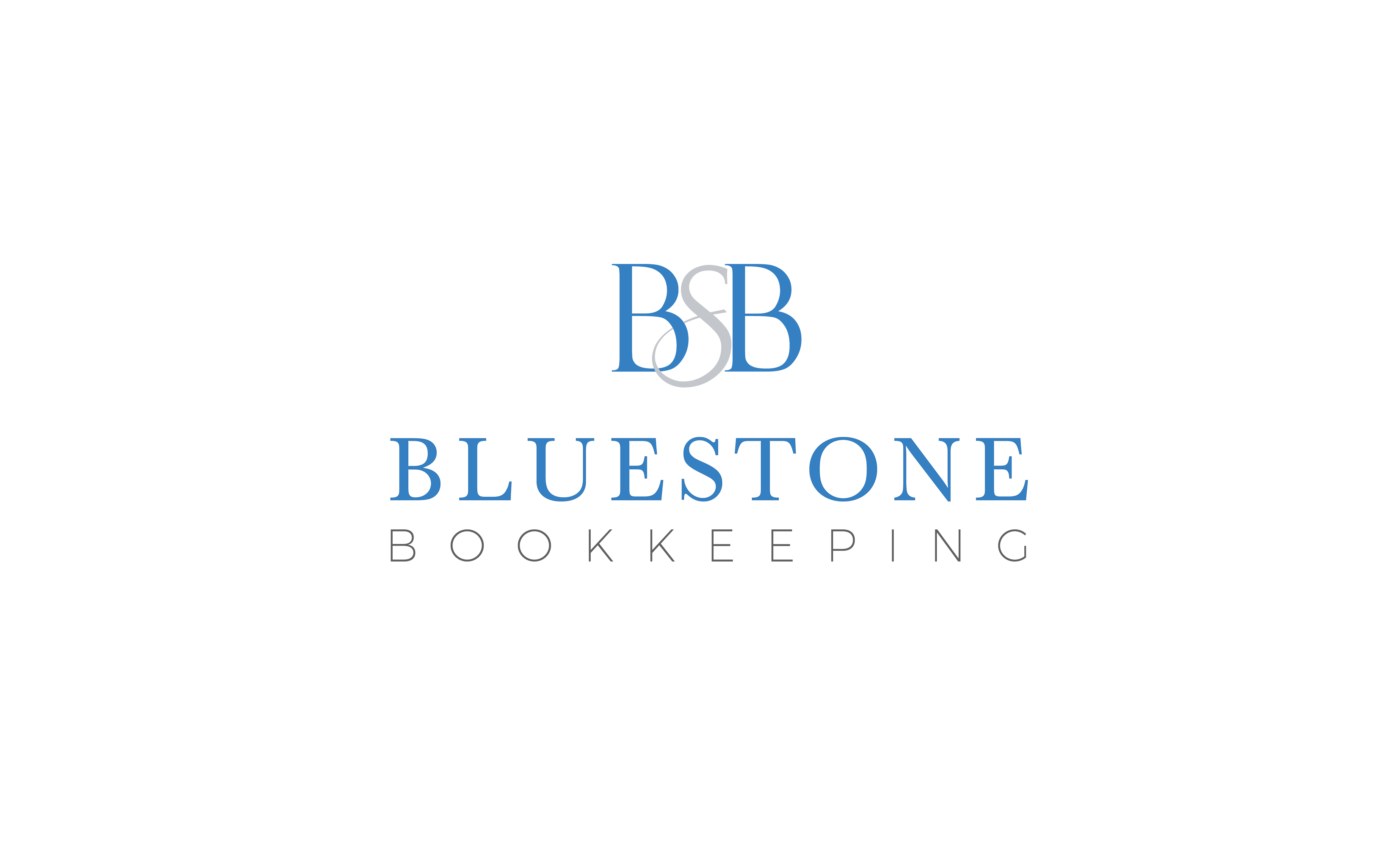 Conservative, Serious, Bookkeeper Logo Design for BlueStone Bookkeeping ...