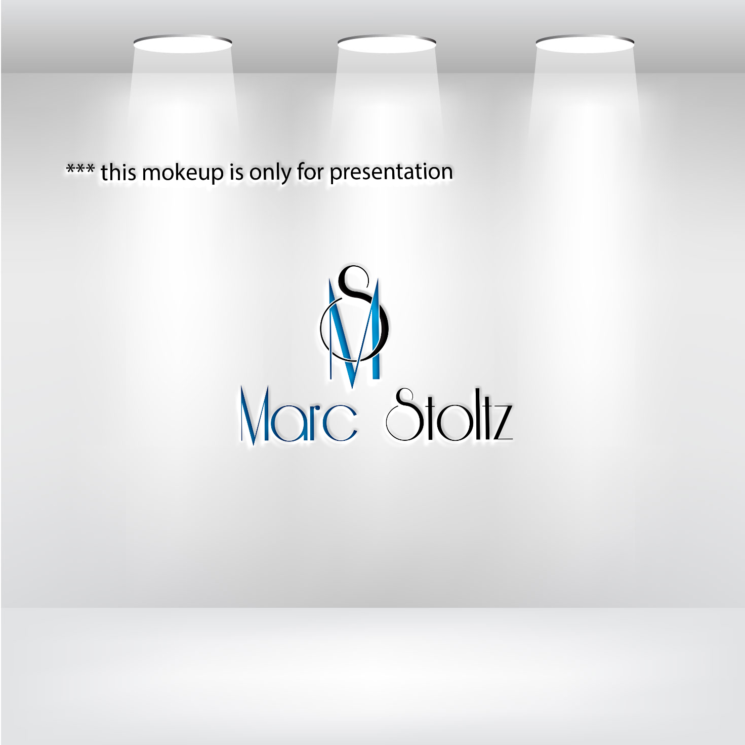 Logo Design for I want my name Marc Stoltz or M S in the logo ...