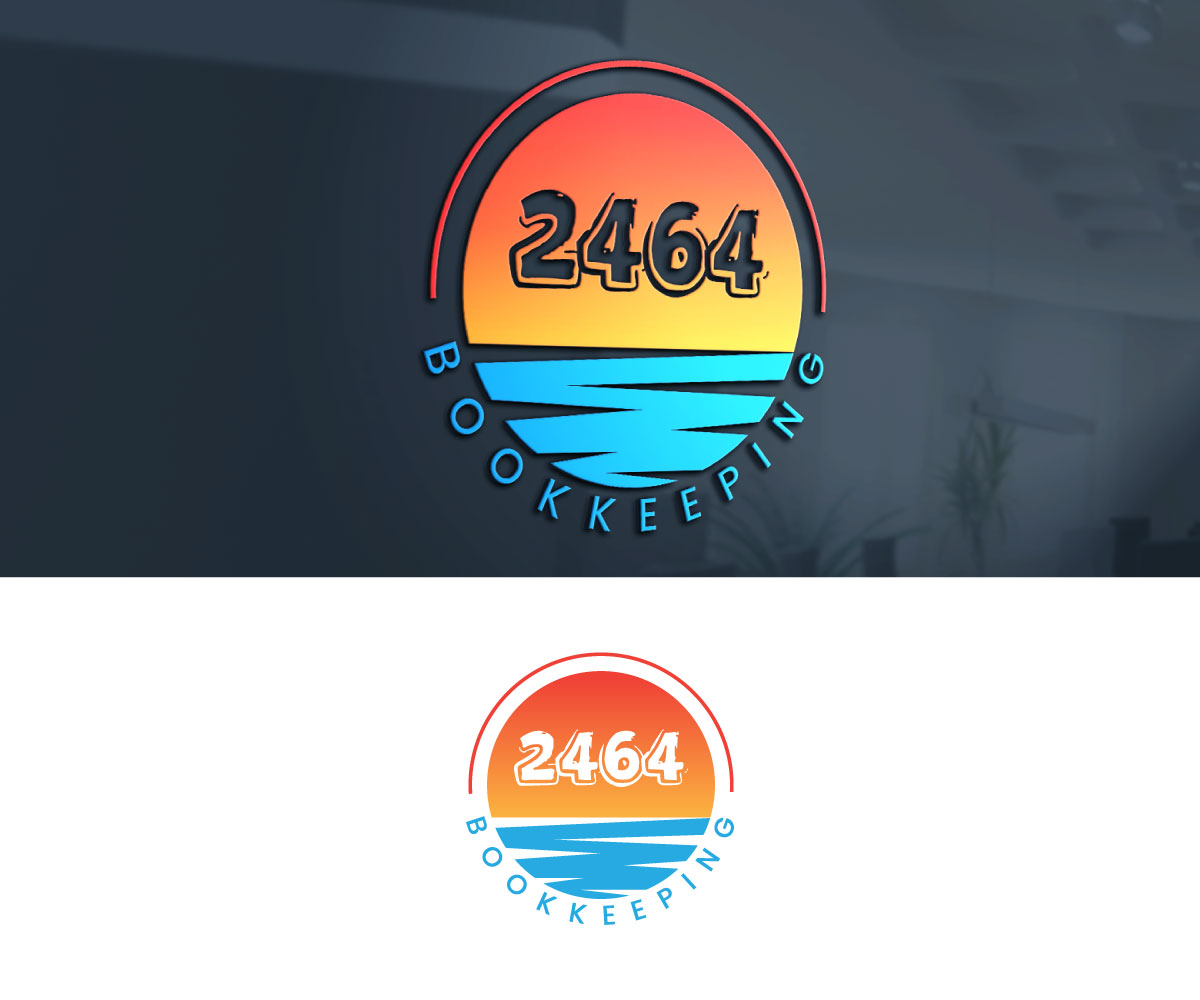 Bold, Playful, Bookkeeper Logo Design for 2464 Bookkeeping by GoodTimes ...