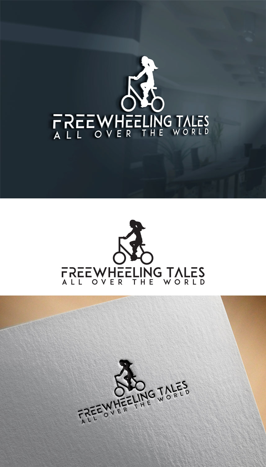 Logo Design for Freewheeling Tales... ...all over the world... by ...