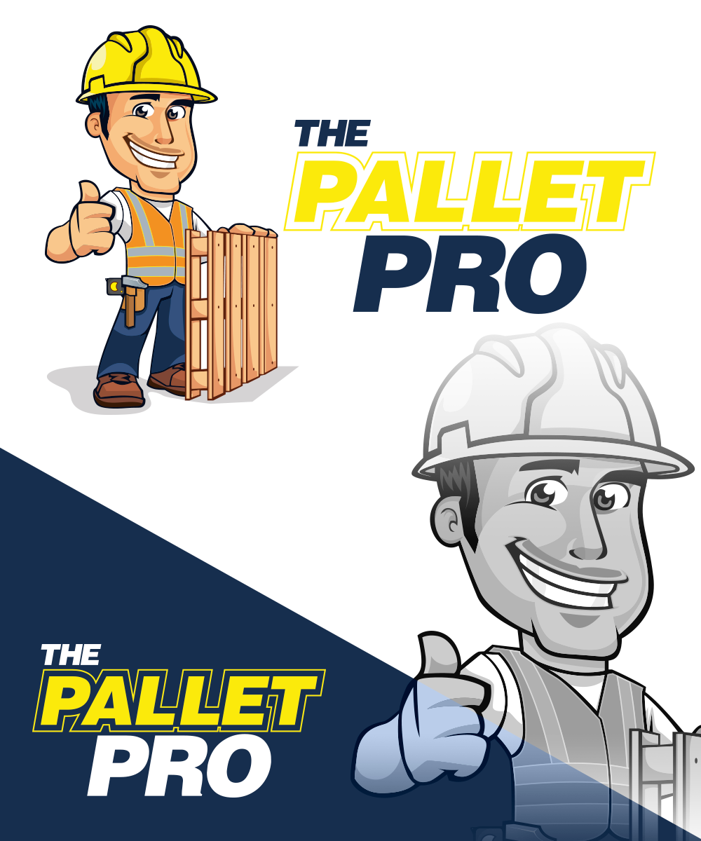Colorful, Economical Logo Design for The Pallet Pro by StudioD ...