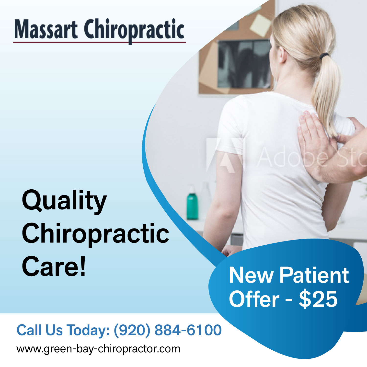 Serious, Elegant, Chiropractic Banner Ad Design for Massart ...
