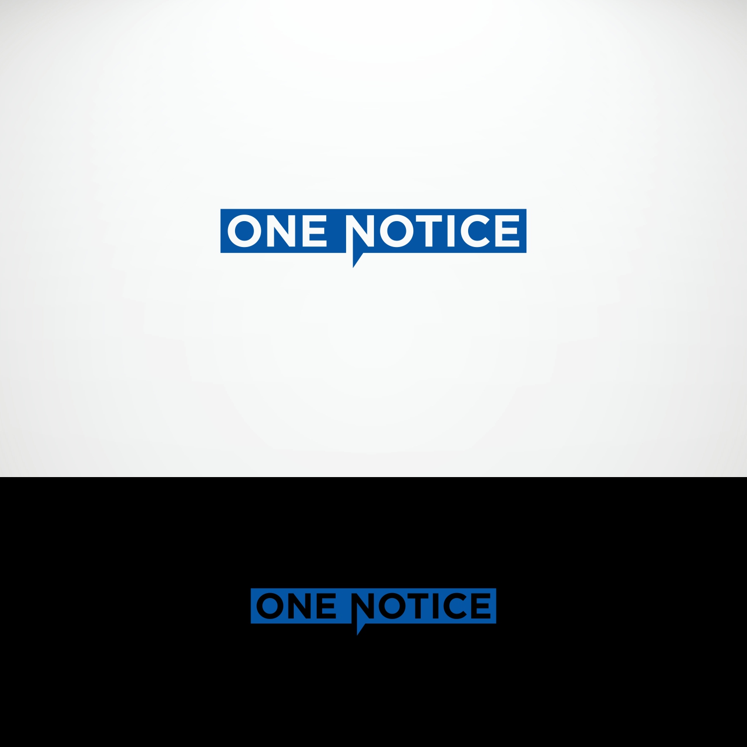Logo Design for One Notice by B8 | Design #24777339