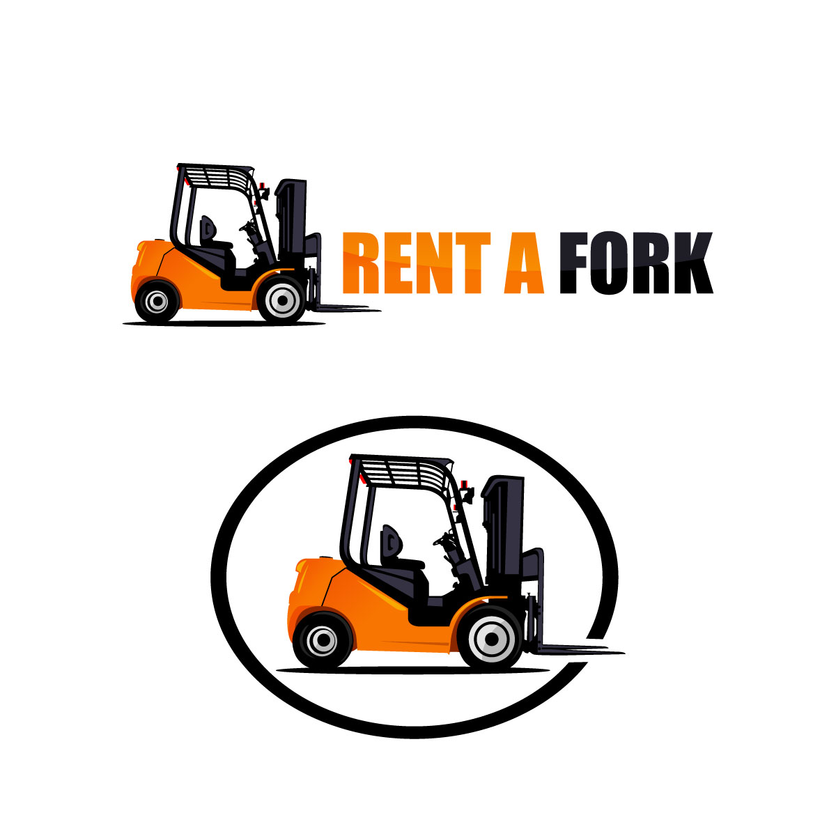 Rental Logo Design for RENT A FORK by Rii | Design #24777015