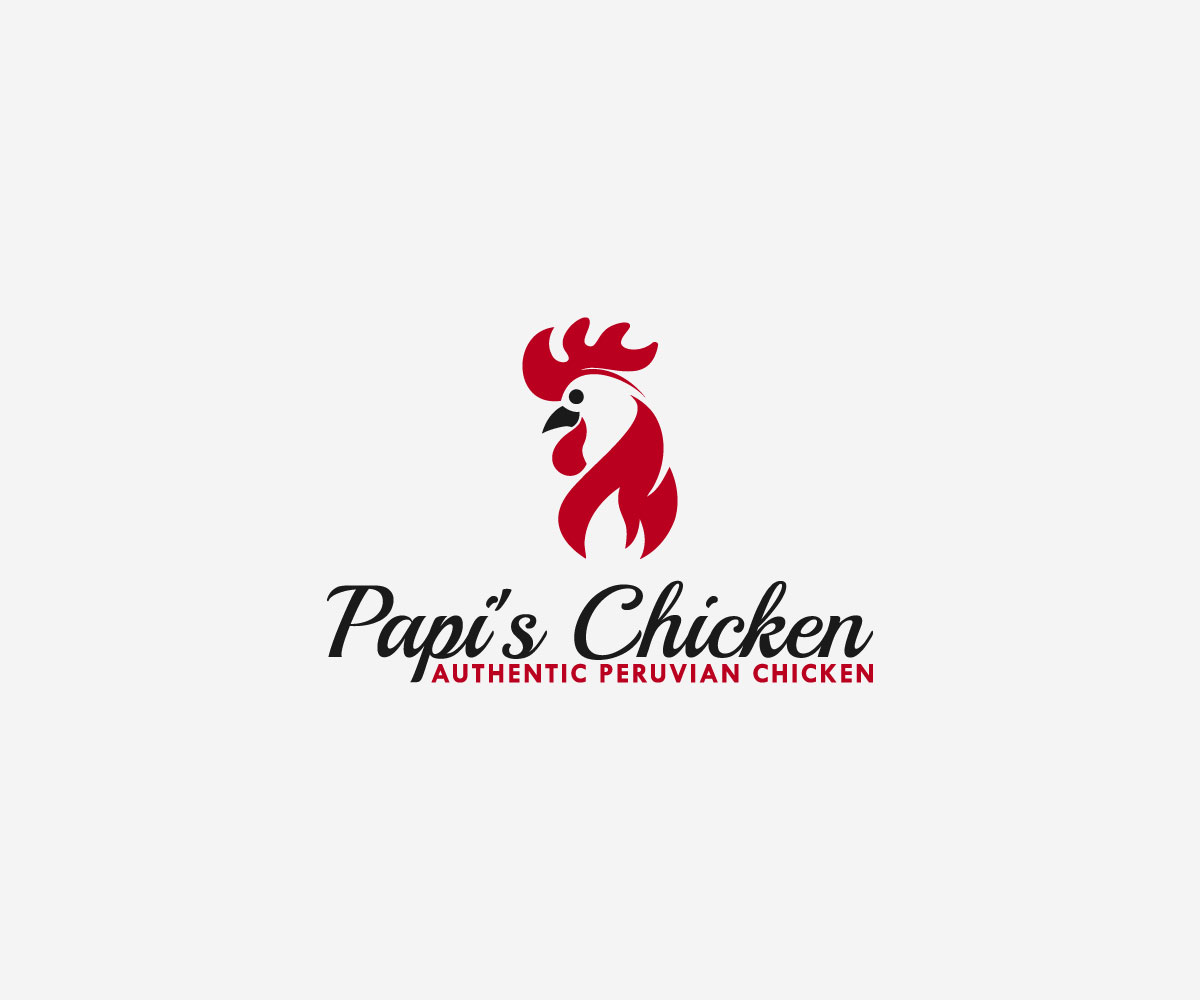 Upmarket, Serious, restaurant Logo Design for Papi's Pollo - main logo ...