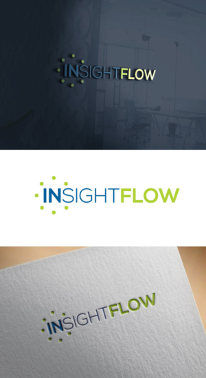 Insightflow logo - a global platform for research collaboration and community | 12 Logo Designs ...