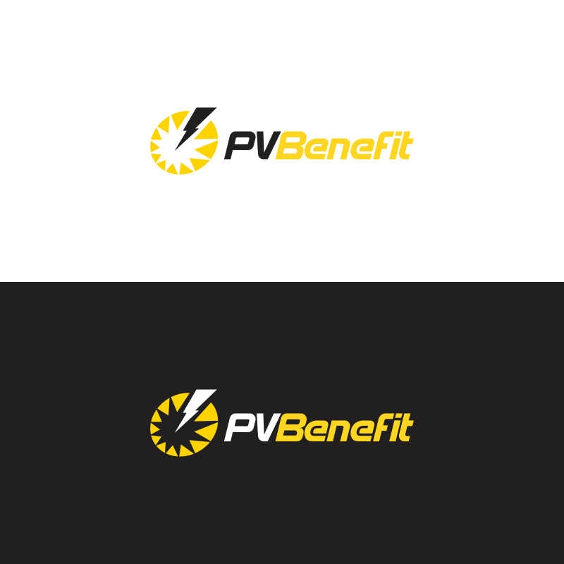 Logo Design for PV Benefit by DoMadic | Design #24803587