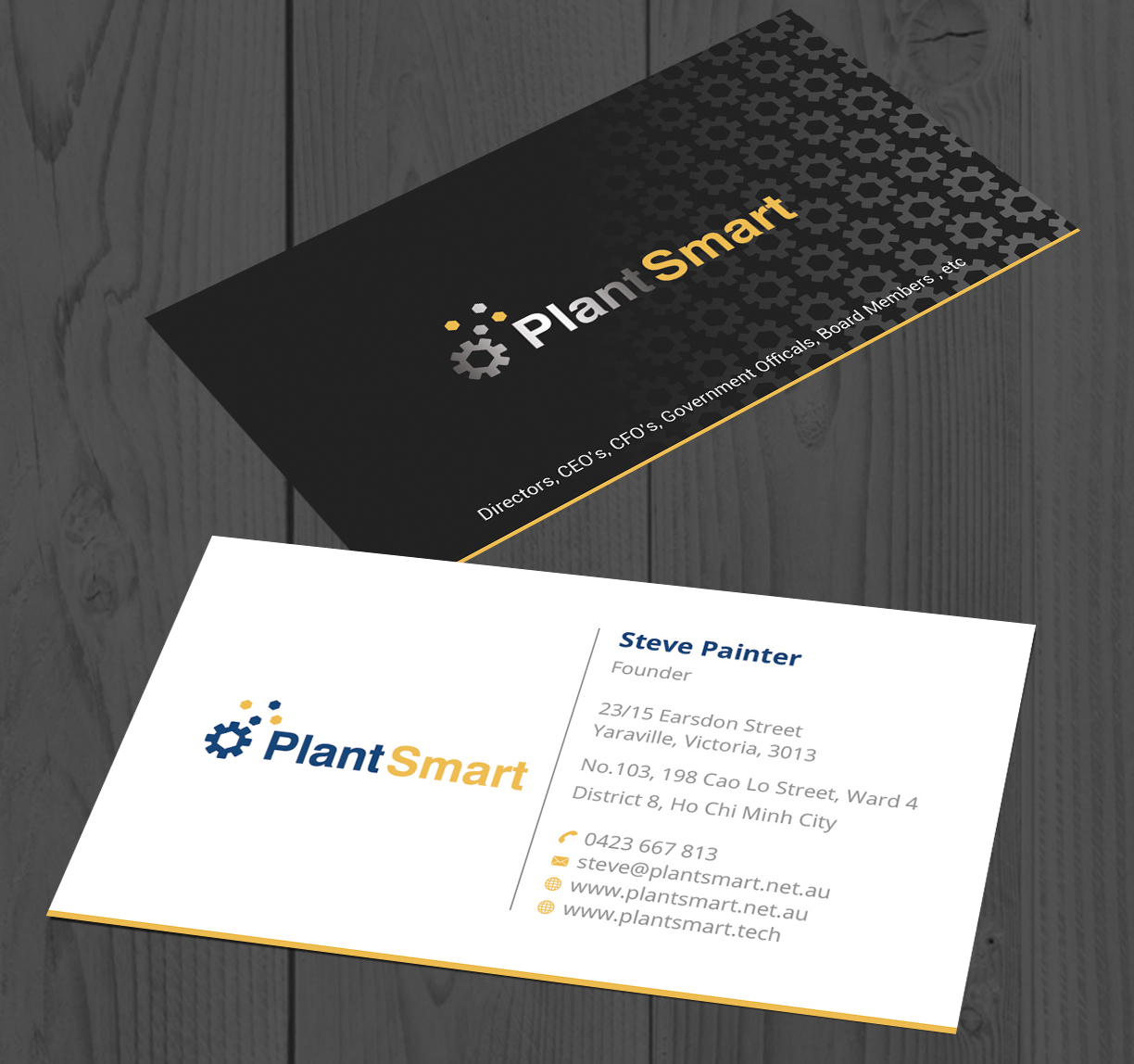 Modern, Upmarket, Software Business Card Design for MiddleWare ...
