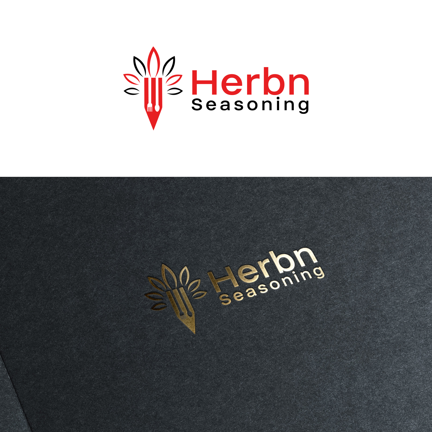 Personable, Bold, Food blog Logo Design for Herbn Seasoning by Maxo-Biz ...
