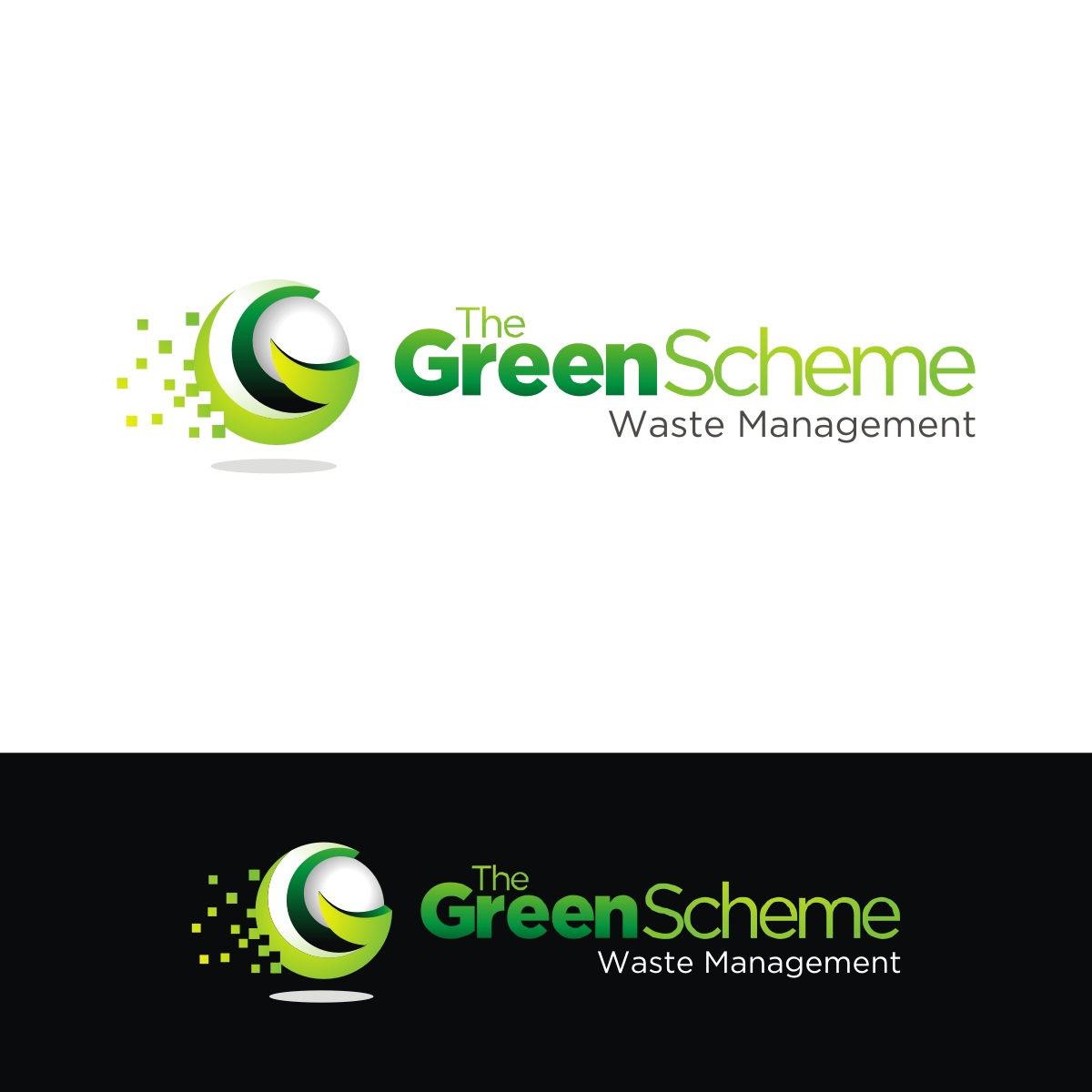 Modern, Professional, Waste Management Logo Design for The Green Scheme ...