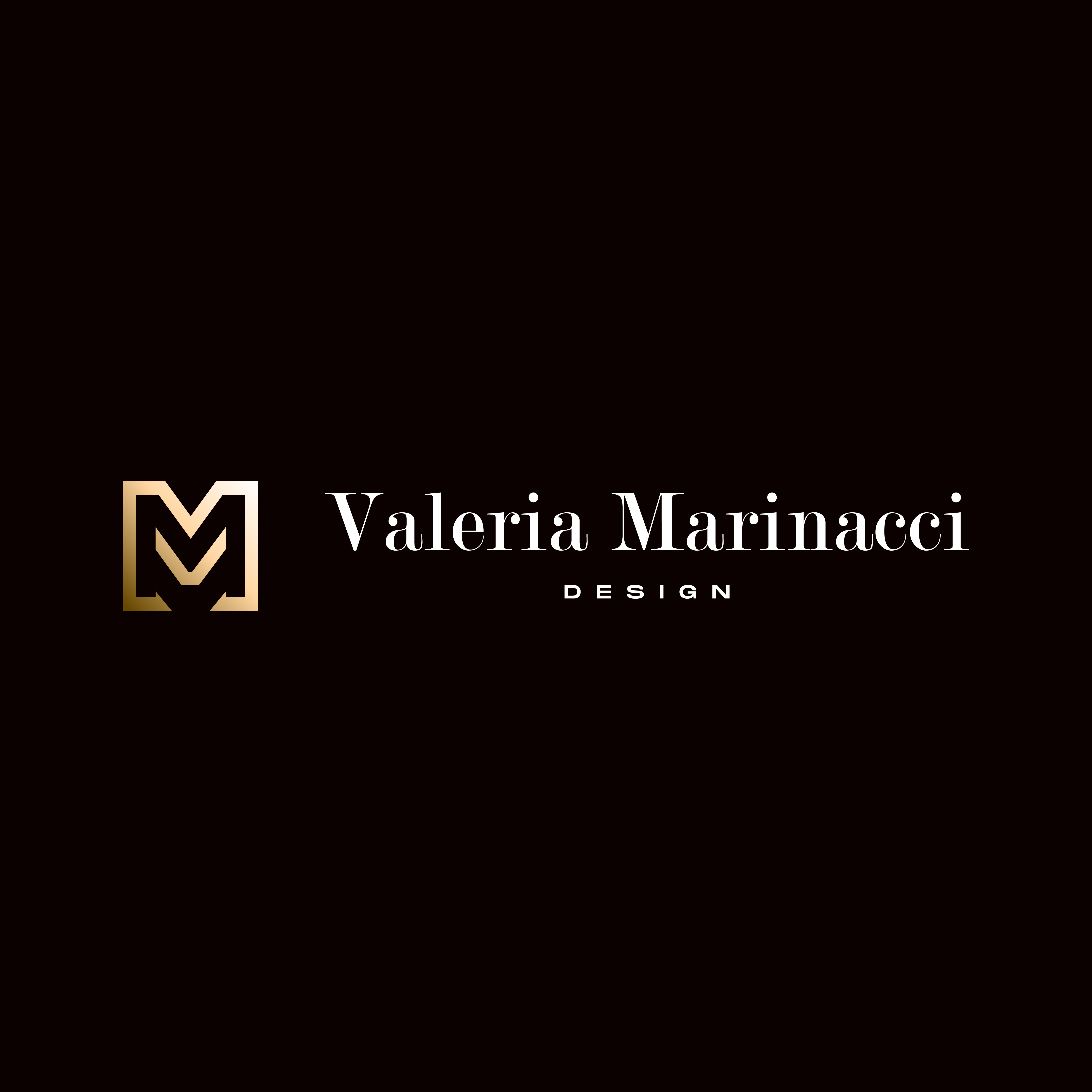 Modern, Elegant Logo Design for VM Valeria Marinacci DESIGN by Rajan 5 ...