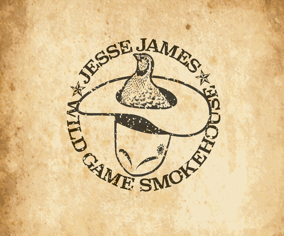Masculine, Bold, Meatpacking Logo Design for Company Name: Jesse James ...