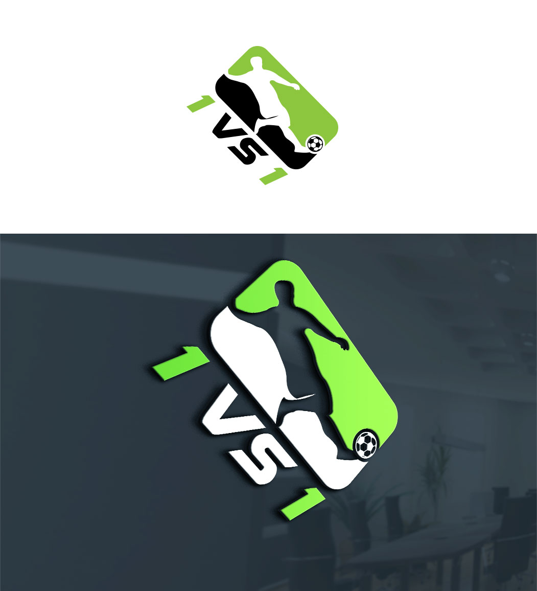 Games Logo Design for 1 vs 1 by design new | Design #24823441
