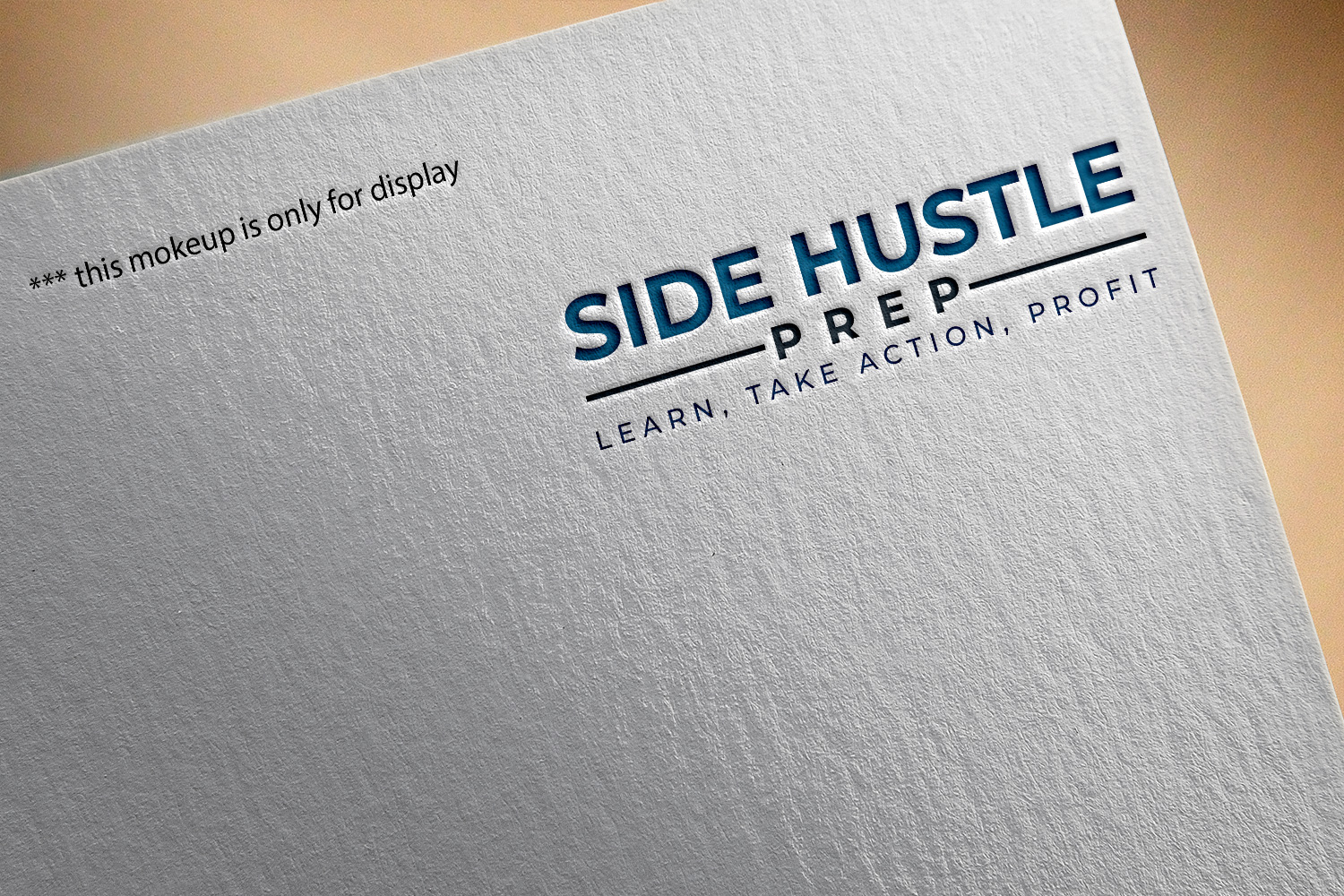 Logo Design for Side Hustle Prep - Learn, Take Action, Profit by Rnxtx ...