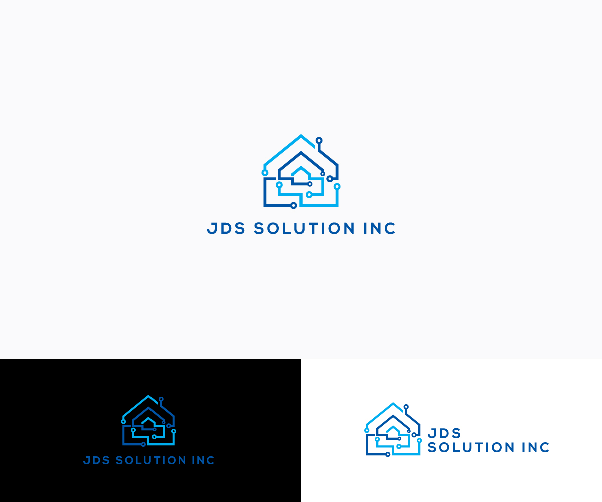 Modern, Elegant Logo Design for JDS SOLUTION INC by step forward 2 ...